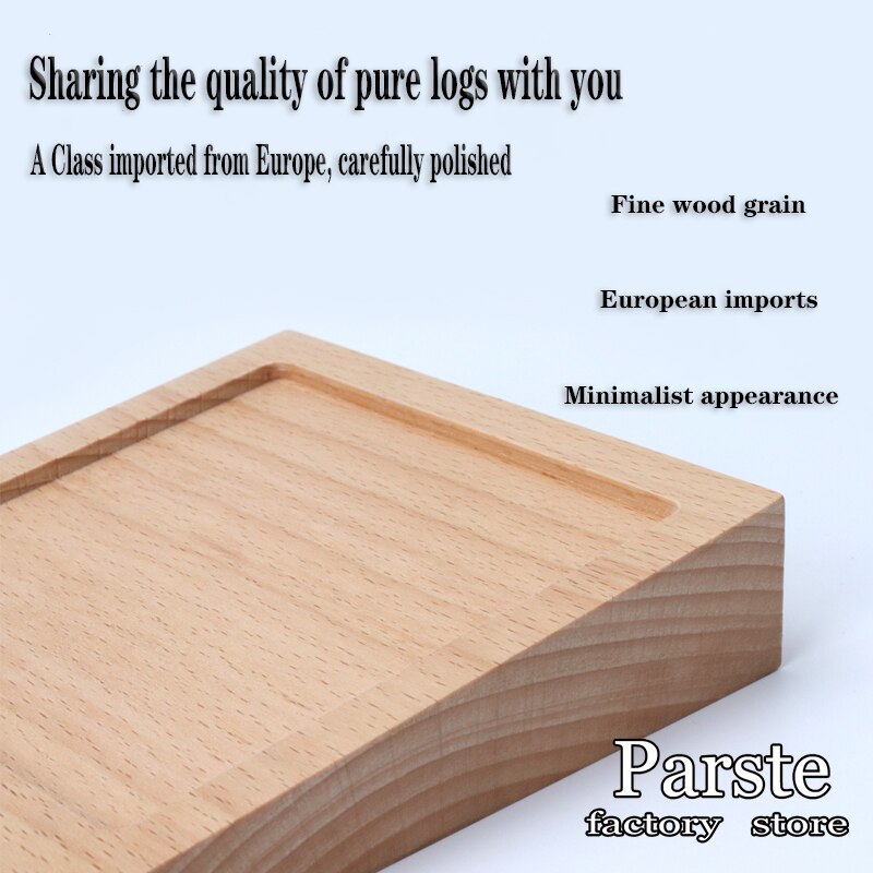 Solid Wood Base Acrylic Sign Holder Menu Poster In... – Grandado