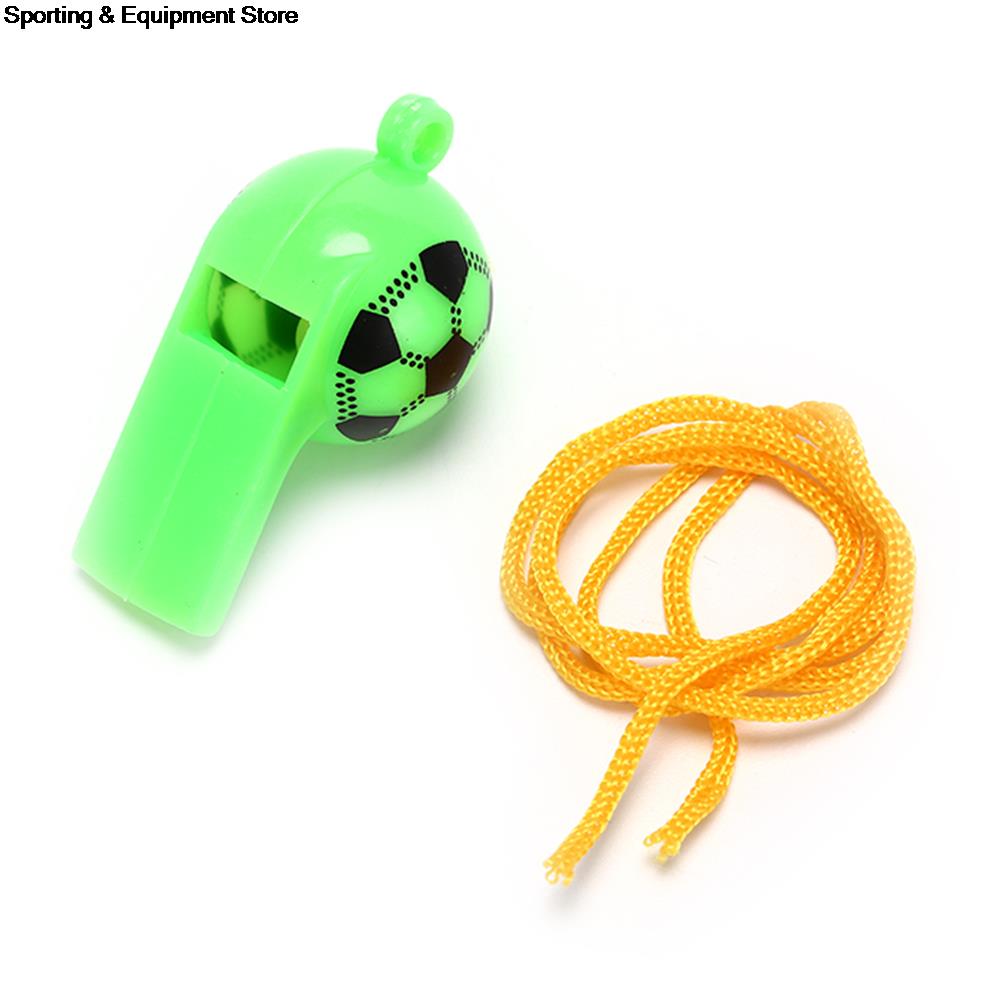 6 Stks/partij Plastic Voetbal Fluitje Cheerleading... – Grandado