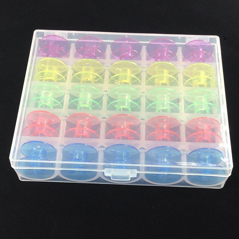25Pcs Sewing Machine Bobbins Spools Empty Bobbins ... – Grandado