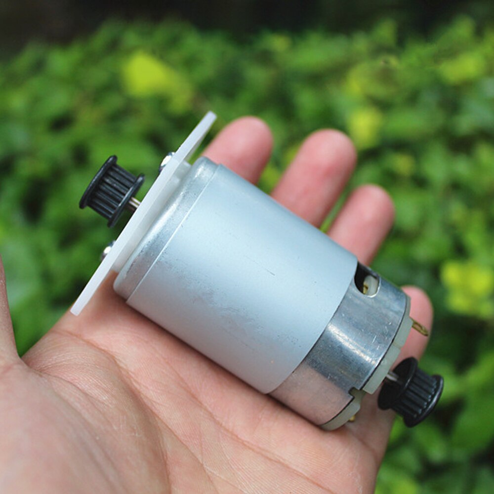 DC Motor Doppel Welle 555 Permanent Magnet Kleine ... – Vicedeal