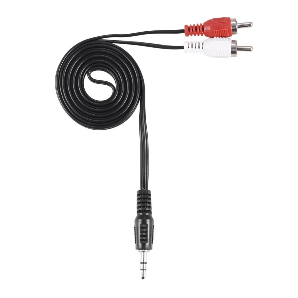 Mini 3,5mm Stecker Jack zu 2 RCA Männlich Musik St... – Grandado