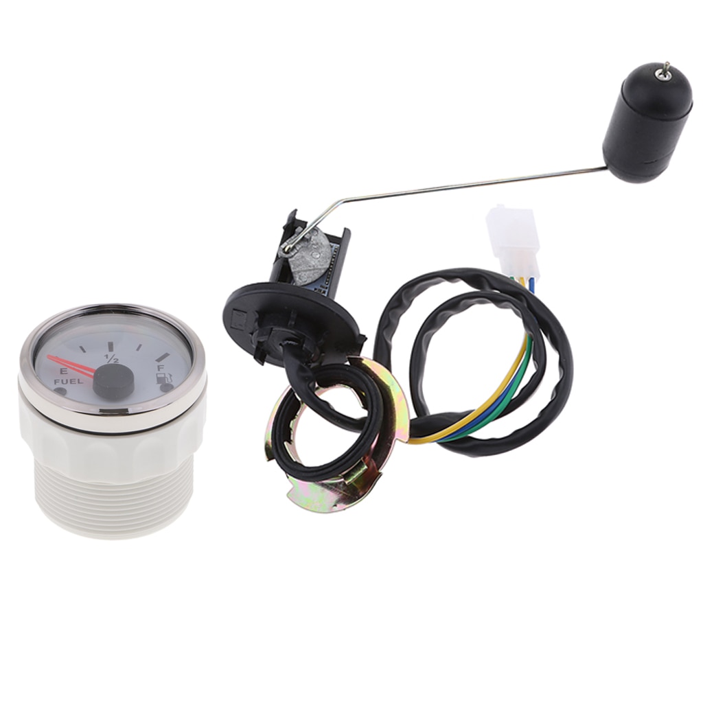 Weiß 52mm Segelboot Digitale Led-anzeige Kraftstof... – Vicedeal