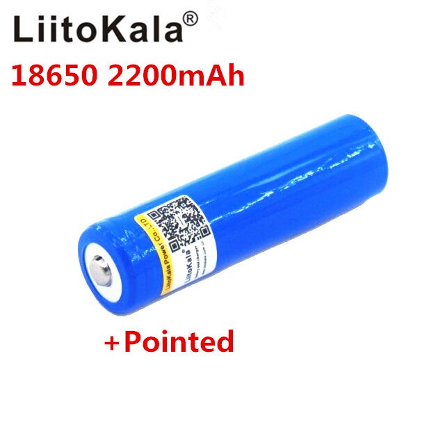 LiitoKala 18650 Battery Capacity 3.7V 2200 mAh Li-... – Vicedeal