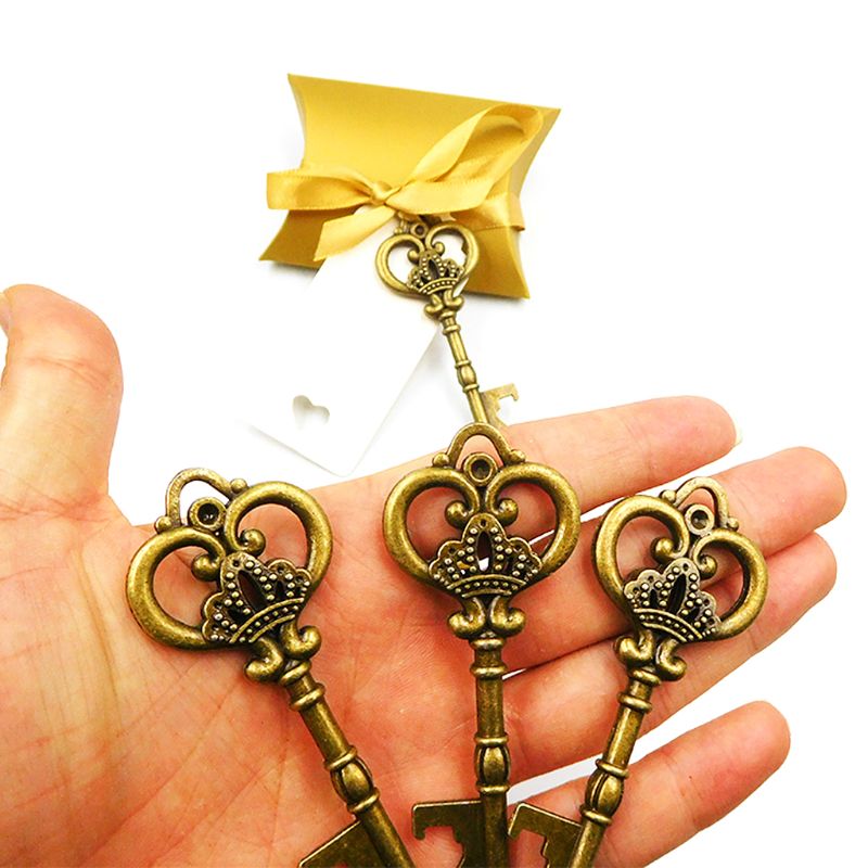 Wedding Favors Key Bottle Opener + Paper Tags Cand... – Grandado