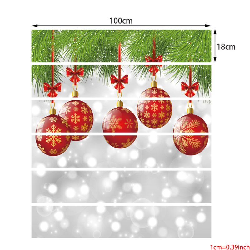 DIY Christmas Stairs Ladder Stickers Art Wall Deco... – Grandado