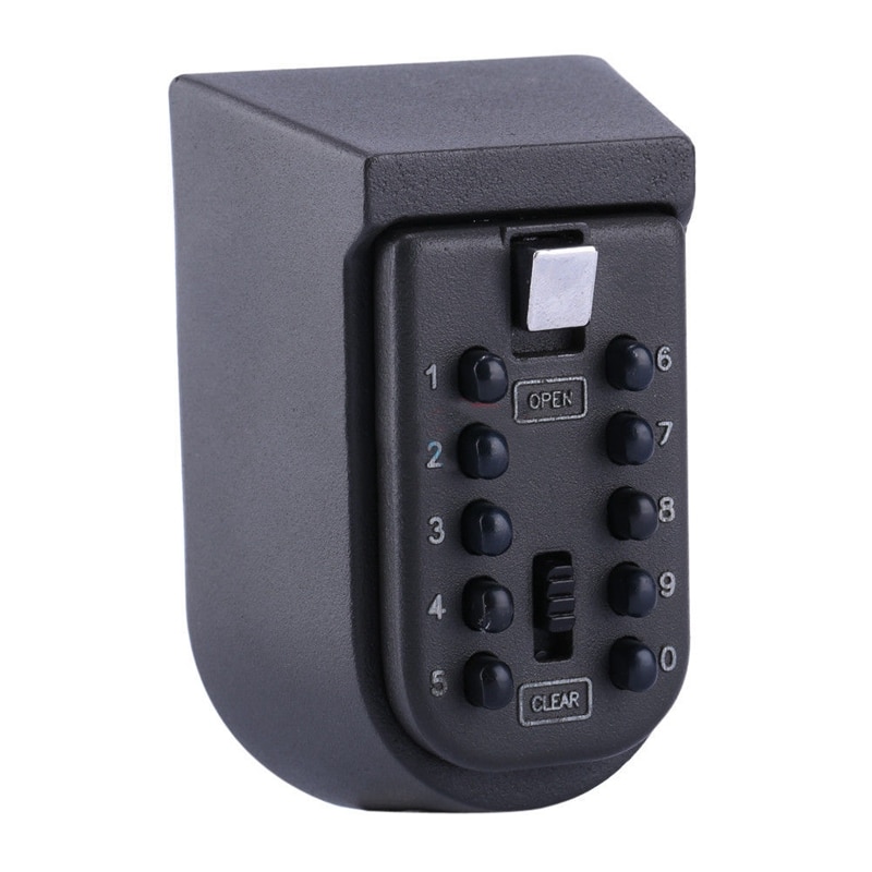 Outdoor Wall Mount Spare Key Safe Box Lock Holder ... – Grandado