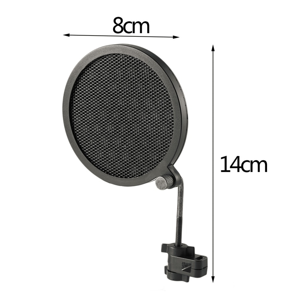 PS-2 Double Layer Studio Microphone Mic Wind Scree... – Grandado