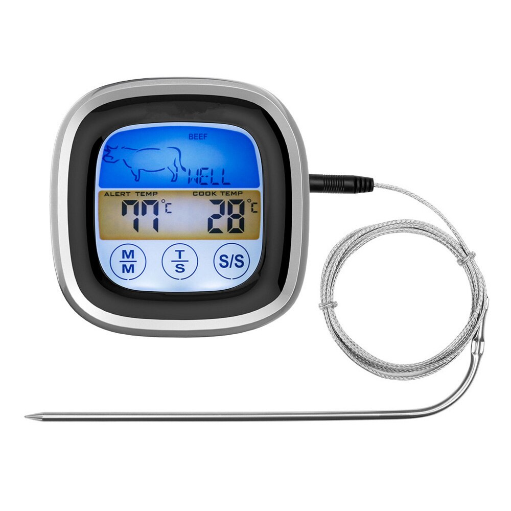 Barbecue Food Grill Electronic Thermometer Digital... – Grandado