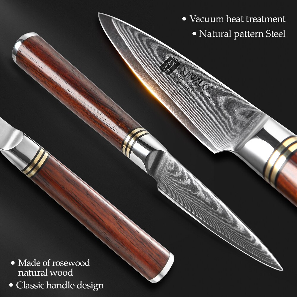 XINZUO 3.5" inch Fruit/Paring/Peeling/Peeler Knife... – Grandado