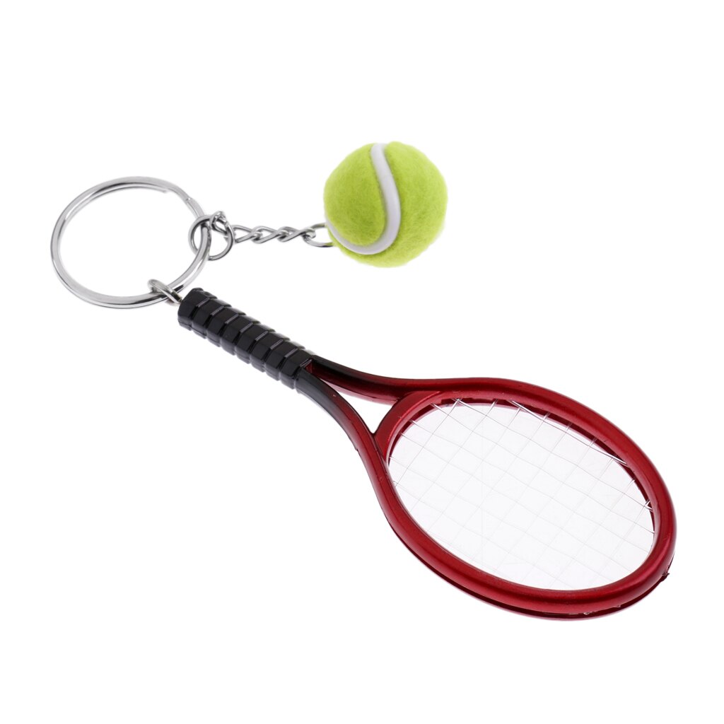 1 Pcs Portable Tennis Racket Keychain Handmade Cut... – Vicedeal