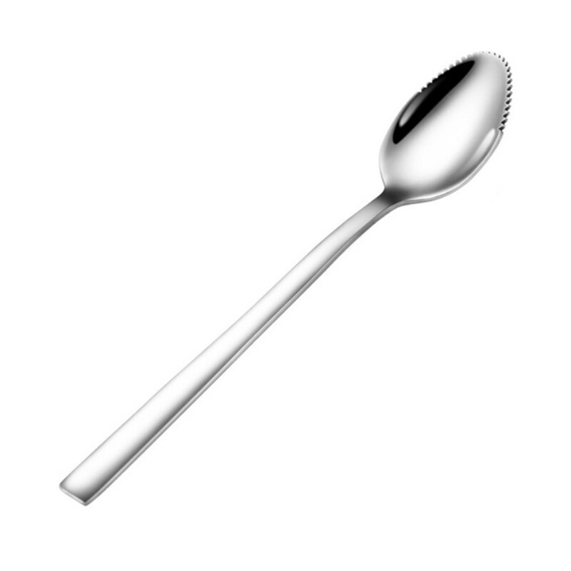 Grapefruit Scraper Spoon Sawtooth Long Handle Baby... – Vicedeal