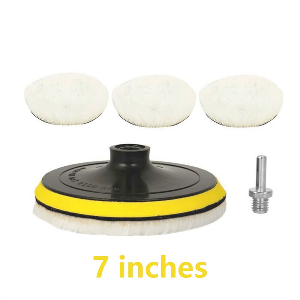 5 Stks/set 3-7 Inch Auto Polijsten Waxen Pads Poli... – Grandado
