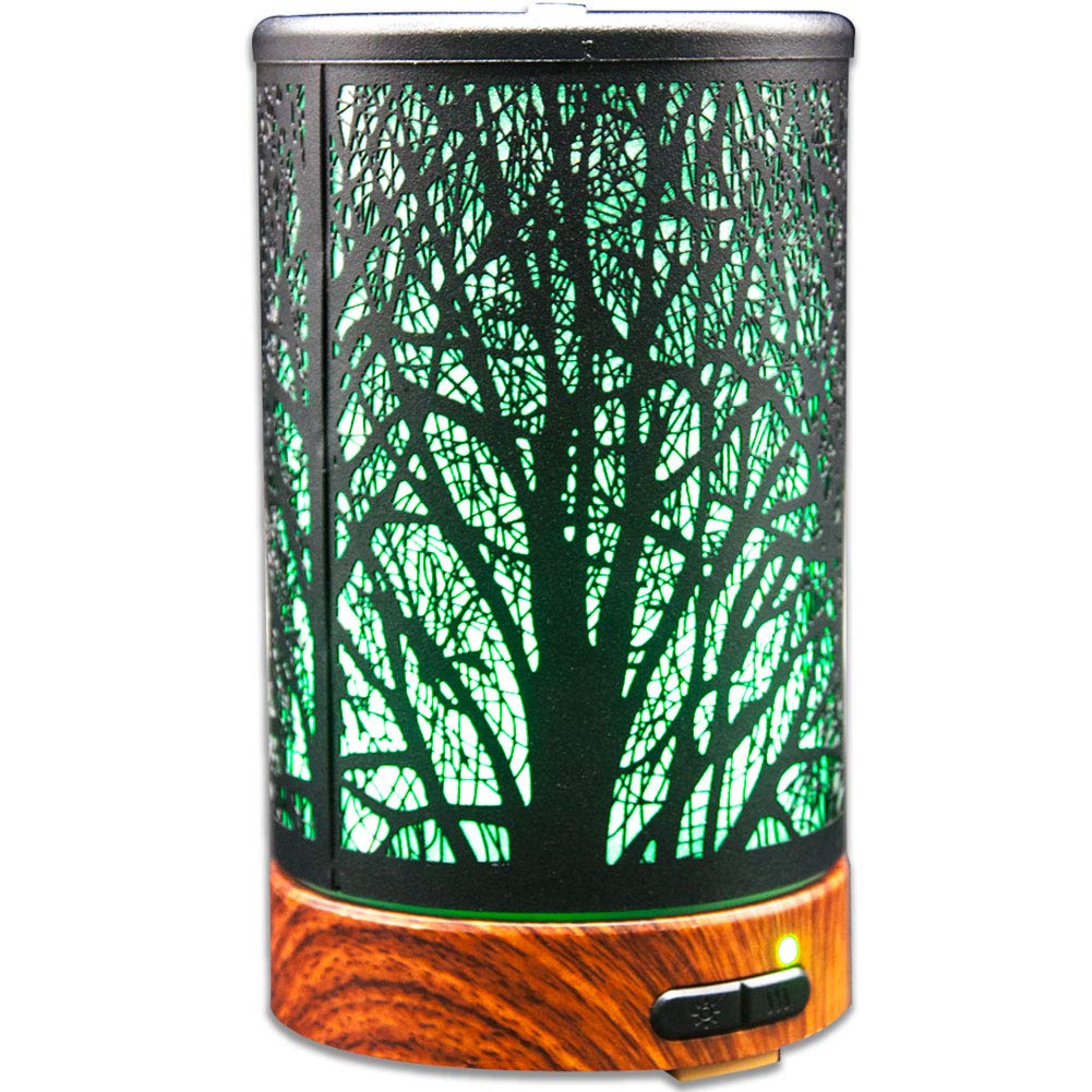 Essential Oil Diffuser Wood Shading Ultrasonic Coo... – Grandado