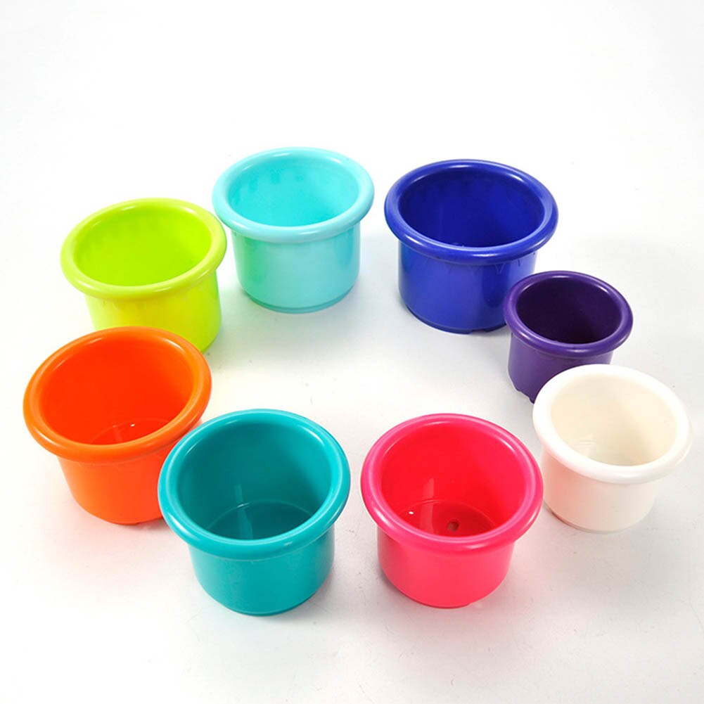 8Pcs/Set Baby Bathroom Beach Stacking Cup Children... – Vicedeal