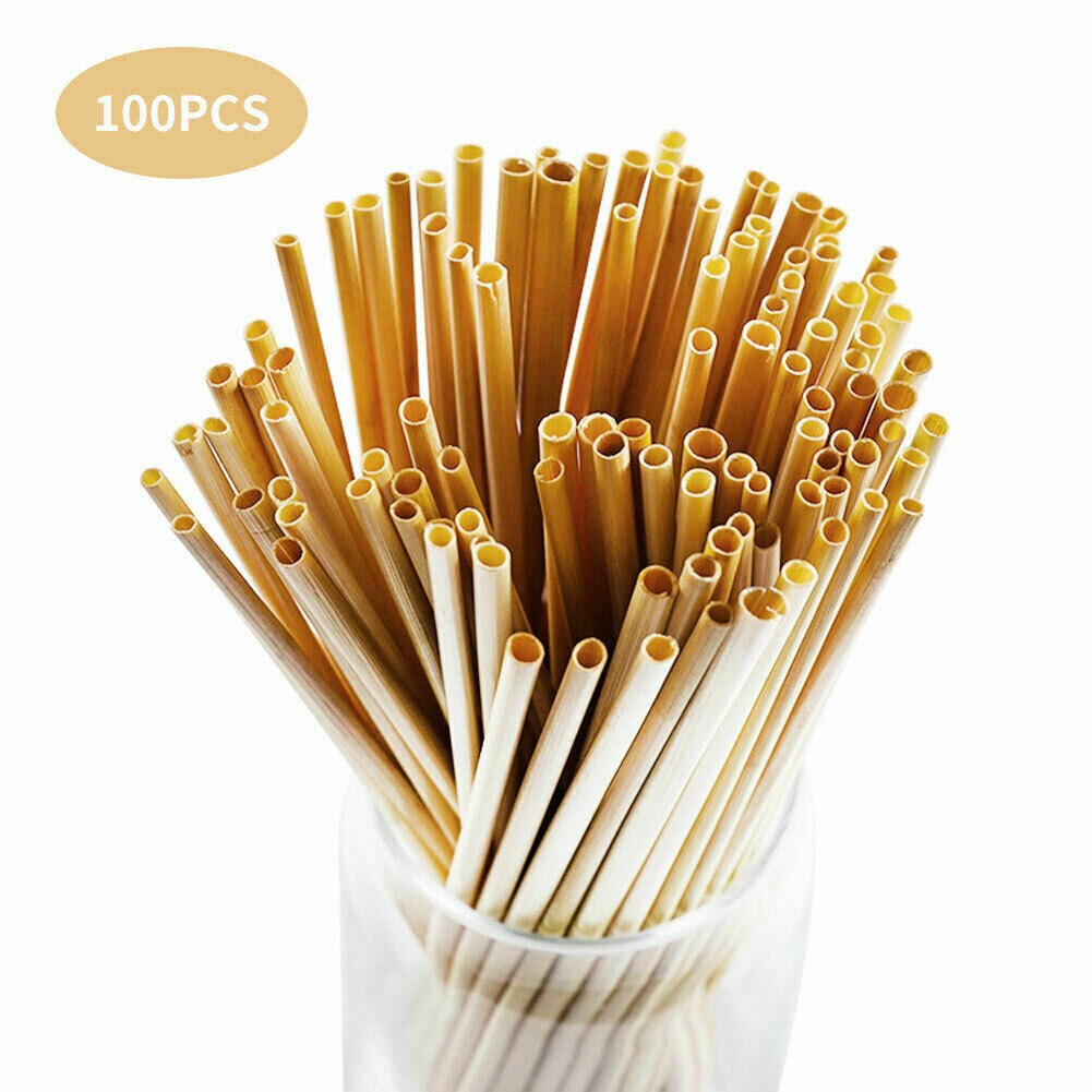 100PCS 20cm Wheat Straw Straw Bar Kitchen Accessor... – Grandado