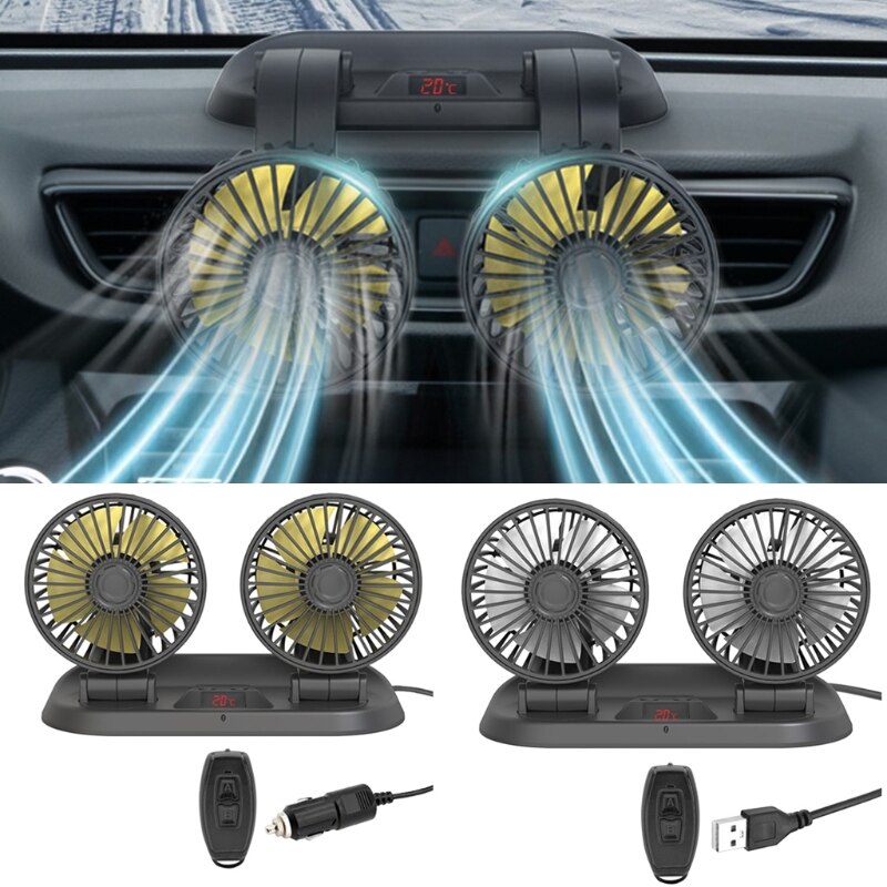 Draagbare Auto Ventilator Usb Opladen Kleine Venti... – Vicedeal