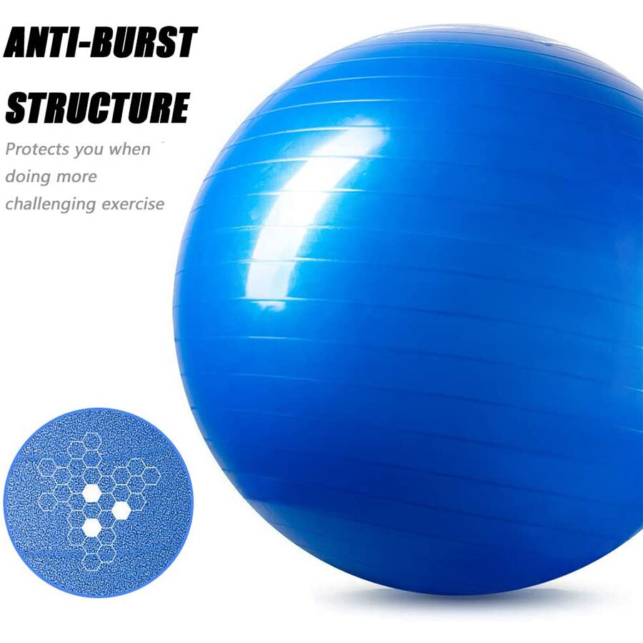 Übung Ball 45-85cm Yoga Ball Stuhl Pumpe Stabilitä... – Vicedeal