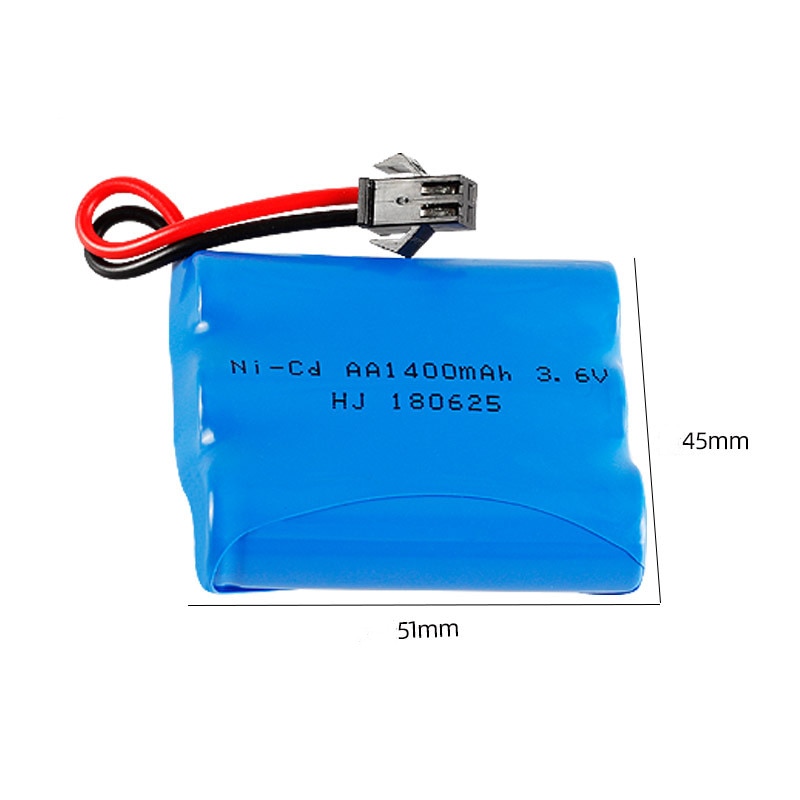 3.6V/4.8V/6V/7.2V/8.4V/9.6V 1400Mah Ni-Cd AA1400ma... – Grandado