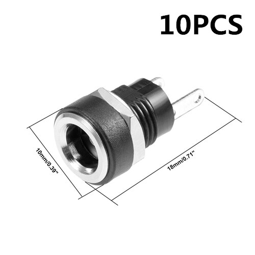 10Pcs 12V 3A Plastic Male Plugs + Female Socket Pa... – Grandado