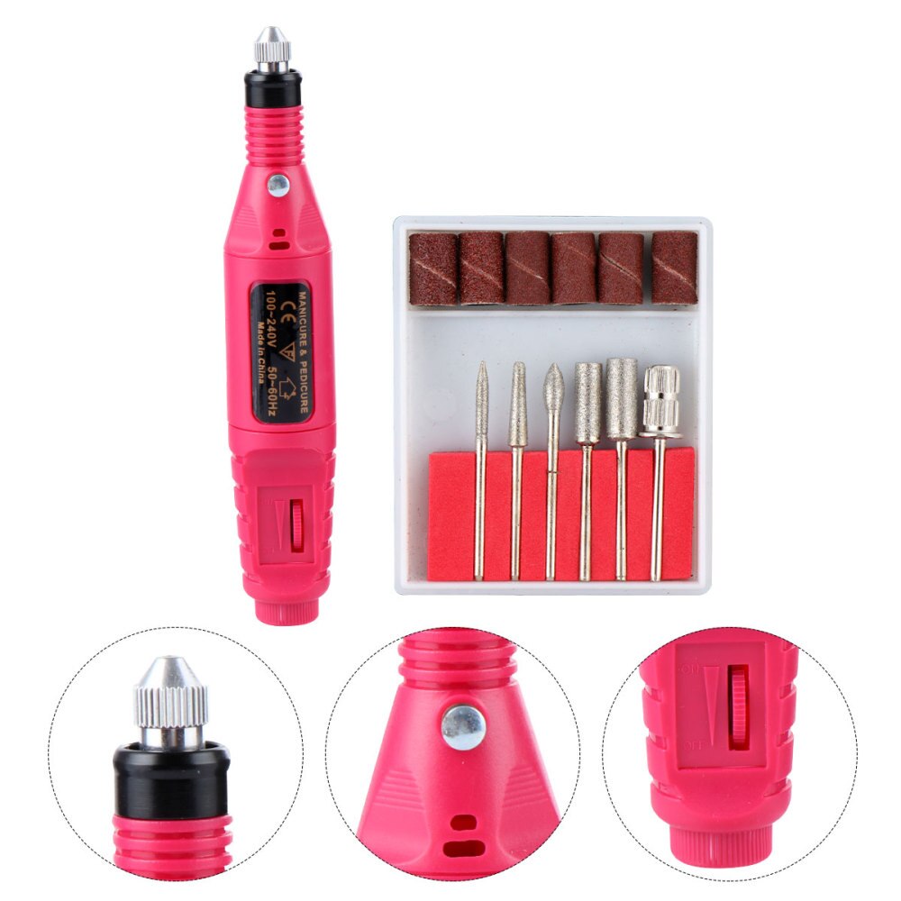 Kit de broca de arquivo de unhas manicure elétrica... – Grandado