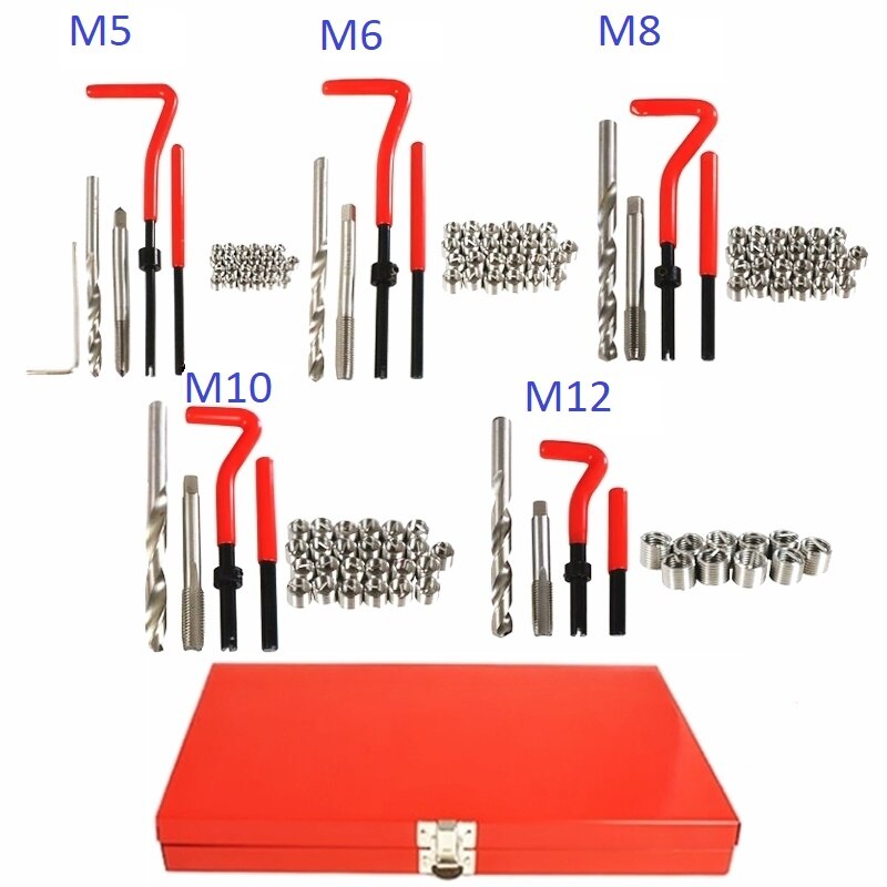 131 pcs M5 M6 M8 M10 M12 Car Engine Block Restorin... – Grandado