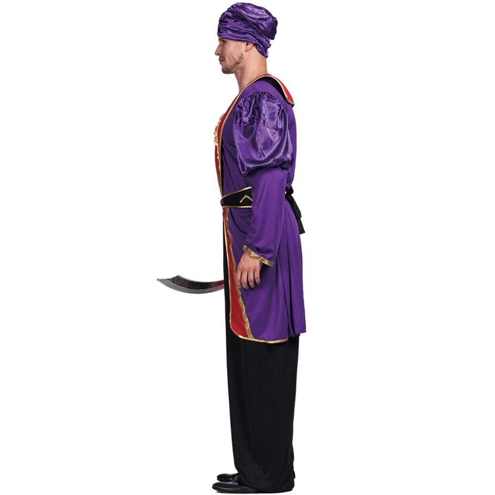 Medieval Men Maharaja Sultan Costume Knight King E... – Vicedeal