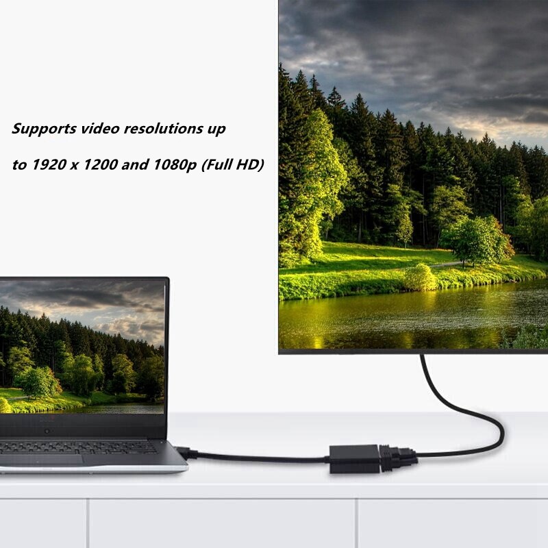 Dp to HDMI-Compatible Converter, Display Port to H... – Vicedeal