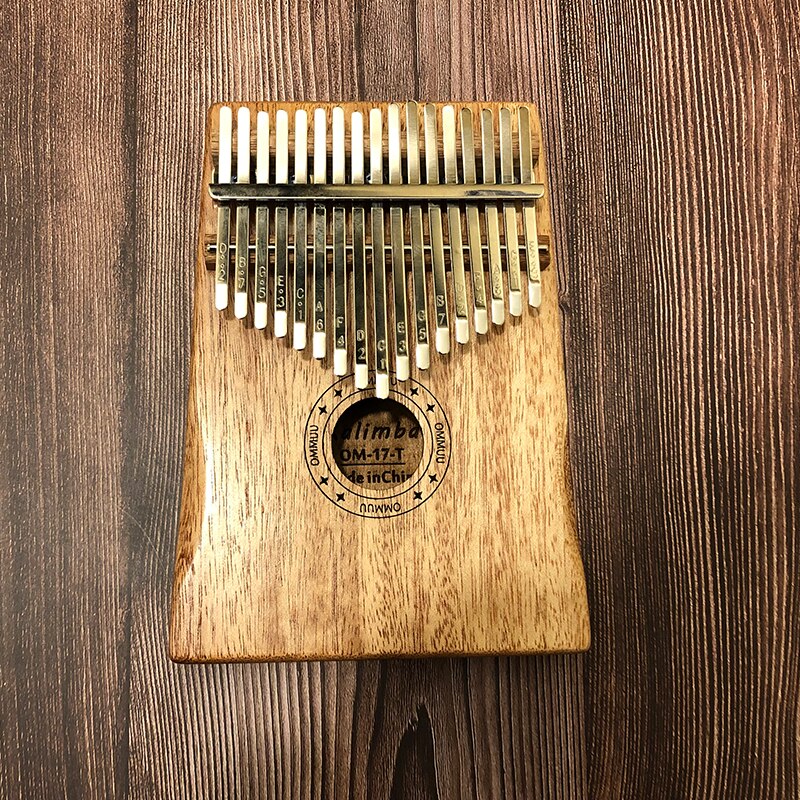 17 Key Kalimba African Solid Mahogany Thumb Finger... – Grandado