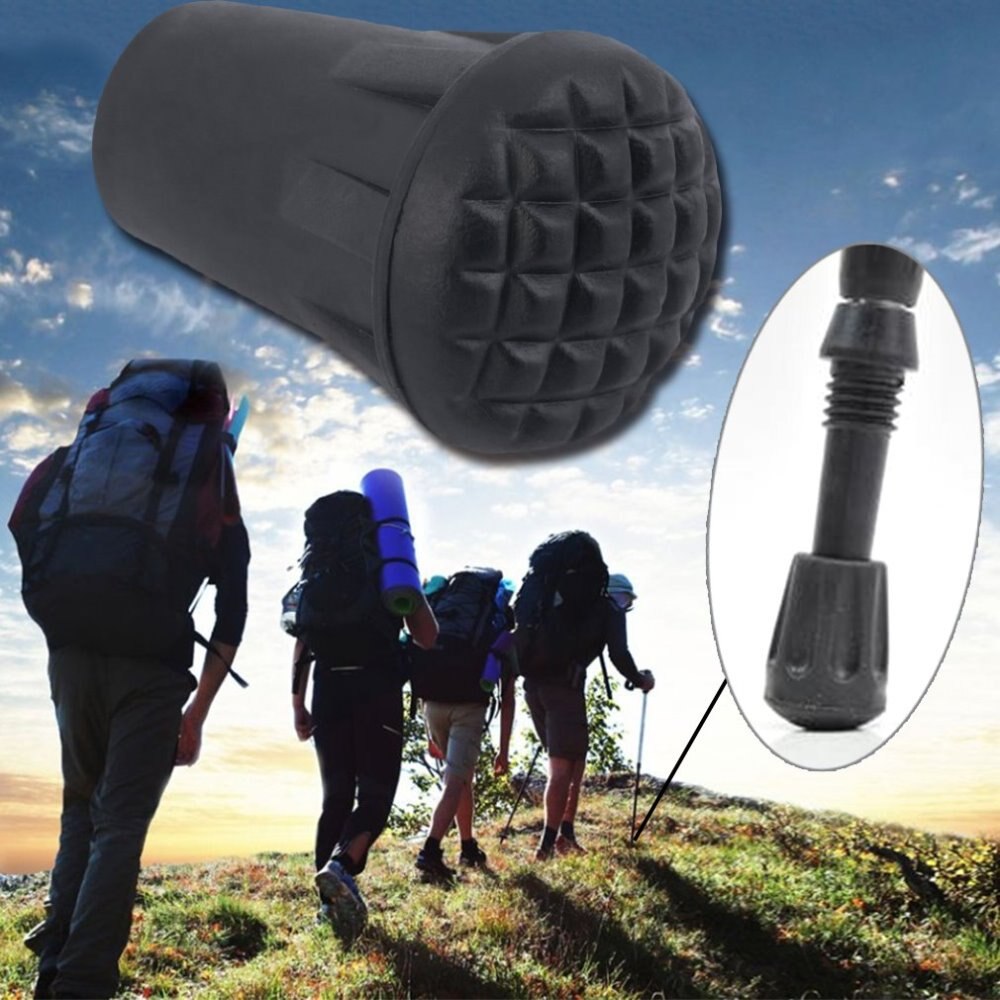 1PC Walking Hiking Stick Tips End Rubber Caps Outd... – Grandado