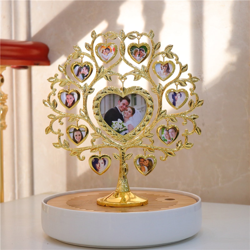 LASODY FAMILY TREE WITH 10 + 1 HANGING PICTURE FRA... – Grandado
