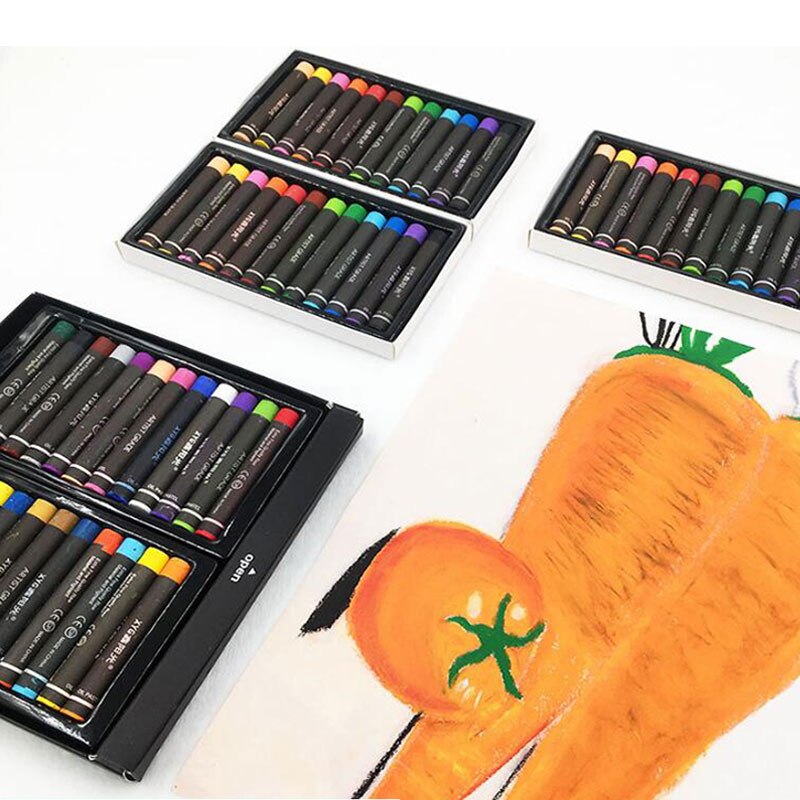 12 kleur Krijt Oliepastel Voor Kinderen Tekenen St... – Vicedeal