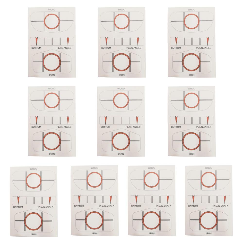 10 unids/set Golf Club Target Label impacto Label ... – Grandado