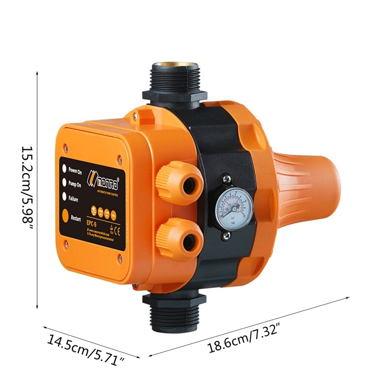 10A 220V-240VAC IP65 Waterproof Adjustable Auto Wa... – Grandado