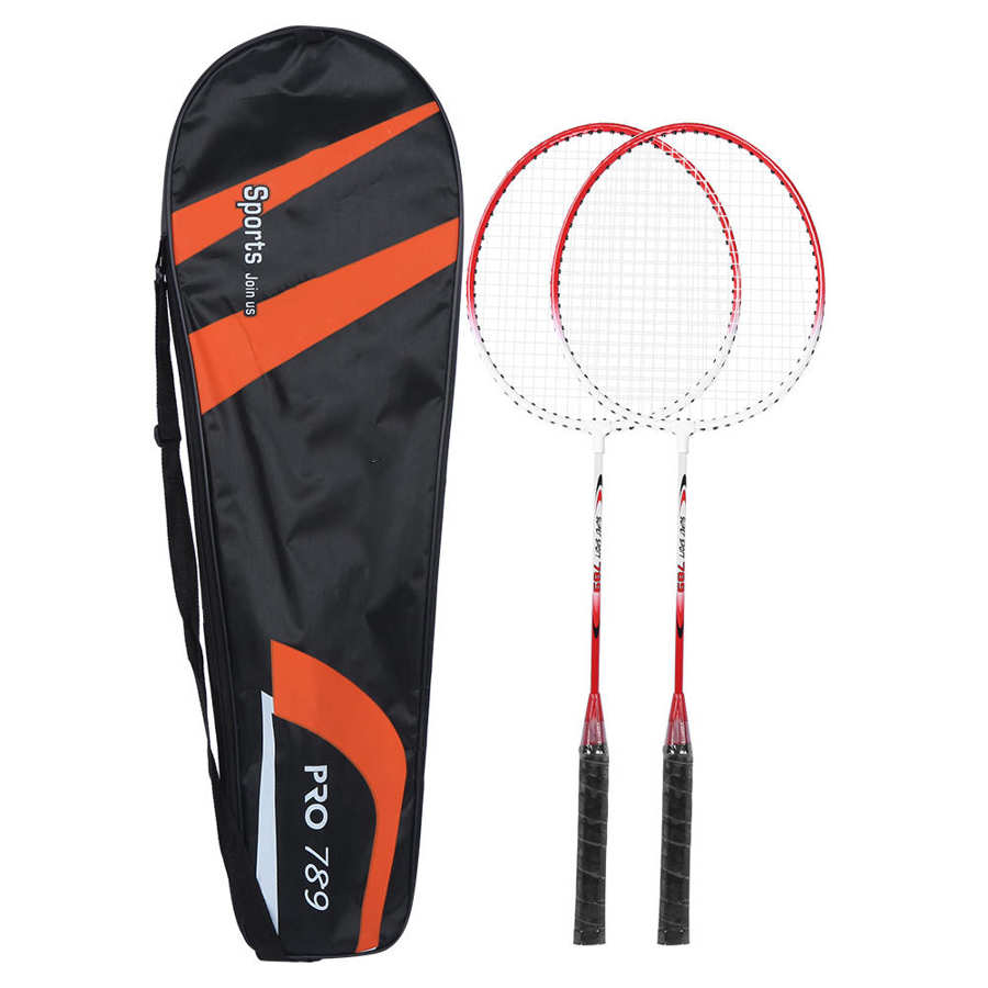2Pcs Badminton Rackets Iron Alloy Handle Badminton... – Grandado 2Pcs Badminton Rackets Iron Alloy Handle Badminton... – Grandado