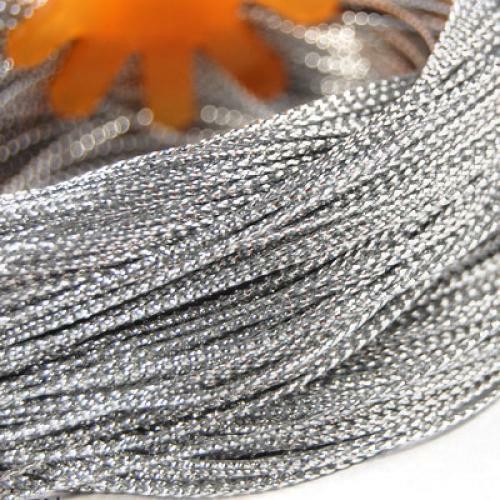 100 yards 1mm Silver Metallic Thread String Cord D... – Grandado