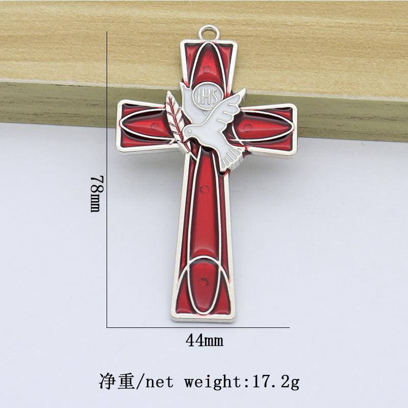 Catholic Christianity Necklace Women Jesus Cross H... – Grandado