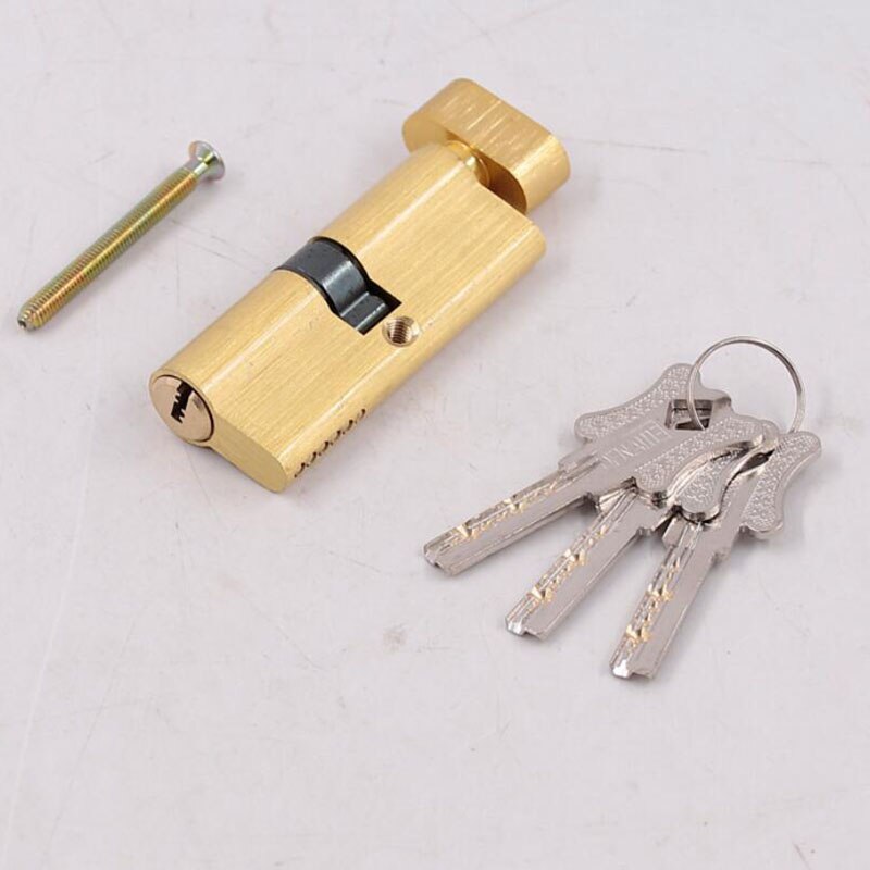 70mm Door Lock Cylinder Brass Copper Locks Core Be... – Grandado