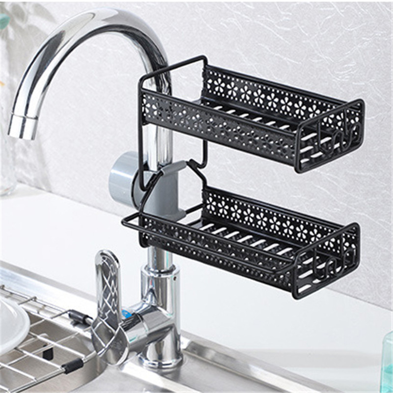 Bathroom Shelves Storage Rack Stainless Steel Sink... – Vicedeal