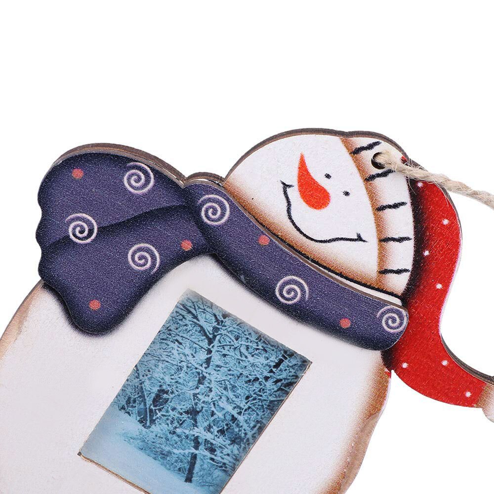 Christmas Santa Claus Snowman Photo Frame Picture ... – Grandado