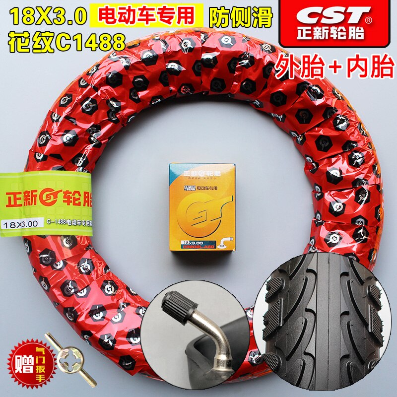 18x3.0 Tire for Electric Bicycle Motorcycle 18 Inc... – Grandado