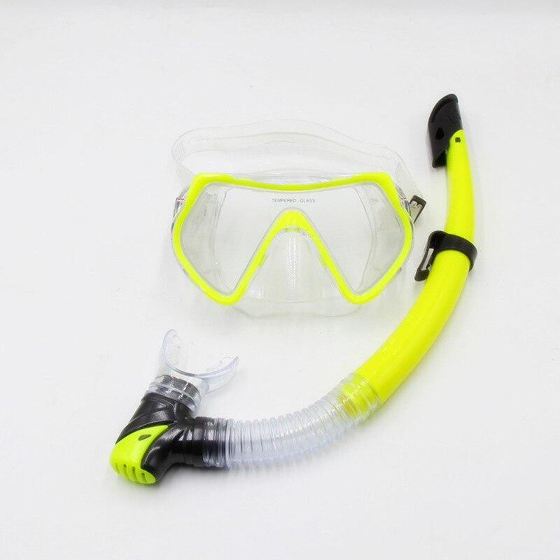 Snorkeling Diving Mask Semi-dry Snorkel Set Swimmi... – Vicedeal