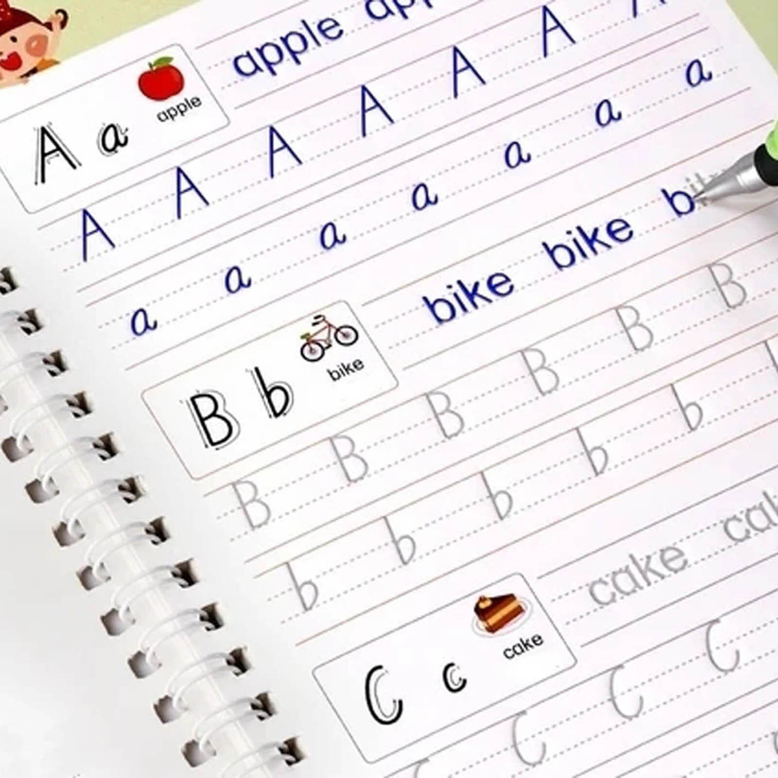 Cuaderno de escritura manual para niños, libro mág... – Grandado