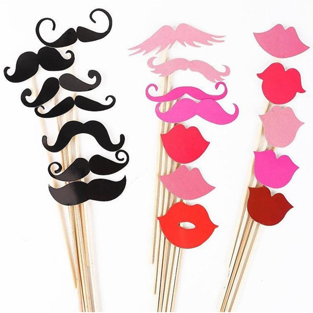 44 Styles/SET Colorful Shape Party Photo Booth Pro... – Vicedeal