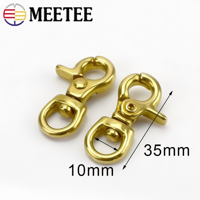 Meetee 2/5/10Pcs 10Mm Puur Messing Metalen Gespen ... – Grandado
