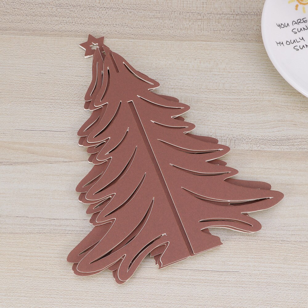 Paperboard 3D Christmas Tree Ornaments Party Table... – Grandado