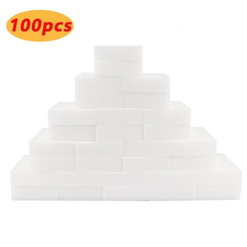 100PCS Magic Eraser Sponge Melamine Sponge White C... – Grandado