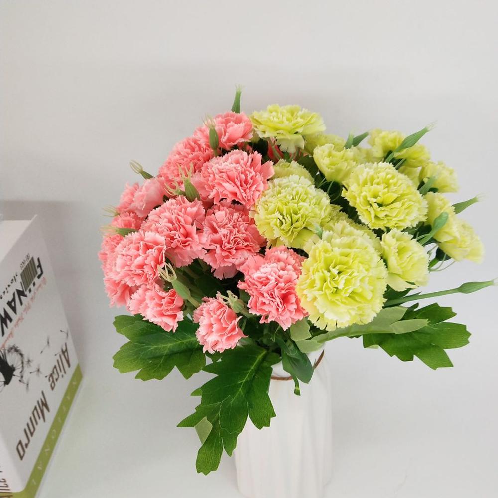 Home simulation flower carnation small wedding pro... – Vicedeal