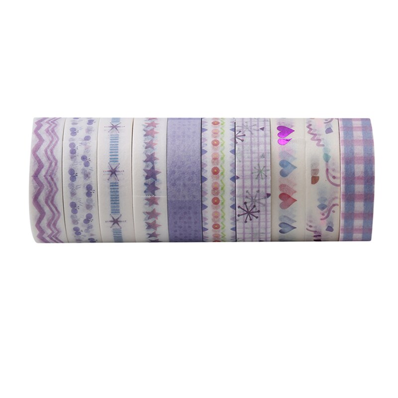 10 Rolls/set Tape Japanese Stationery Stationery S... – Grandado