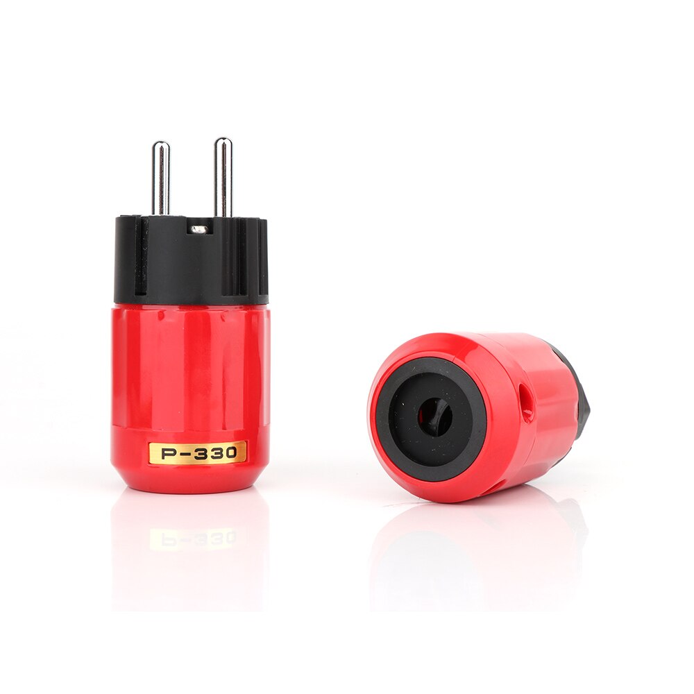 One Pair P-330E/C-330 Audio Grade Schuko jack, Rho... – Grandado