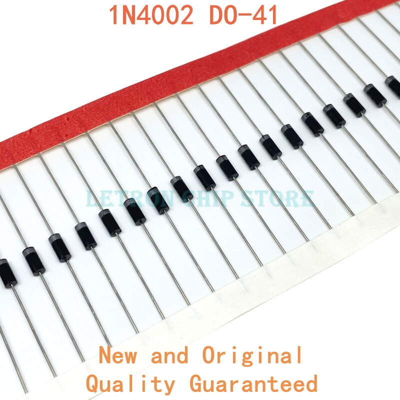 100 Uds 1N4002 IN4002 hacer 41 1A 100V diodo recti... – Grandado